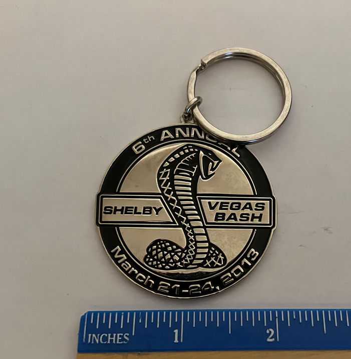 Shelby American 2013 Bash Key Chain – Special Vehicle Registry Store
